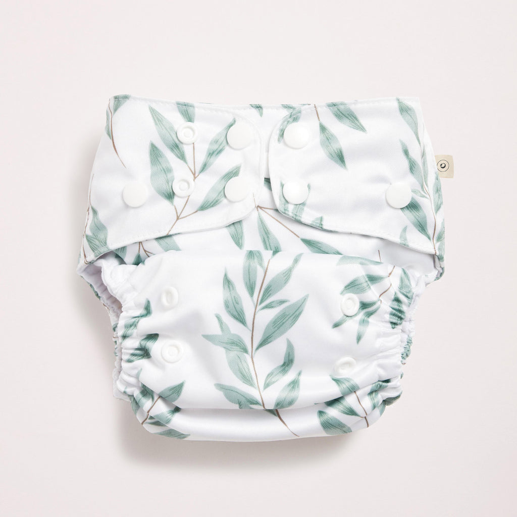 Olive Leaf 2.0 Modern Cloth Nappy – EcoNaps Modern Cloth Nappies